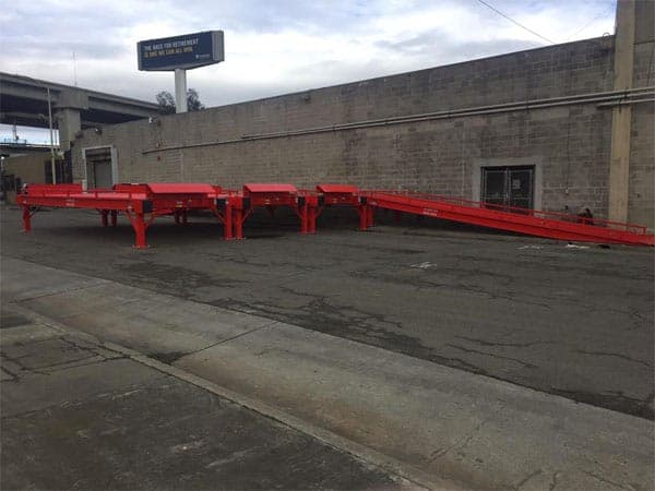 Custom Cross Dock Solution - Dura Ramp